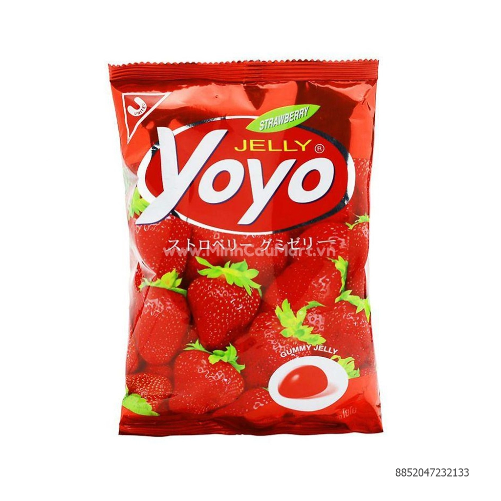Kẹo dẻo Yoyo Hương Dâu 80G - Minh Cầu Mart - Siêu thị trong tầm tay