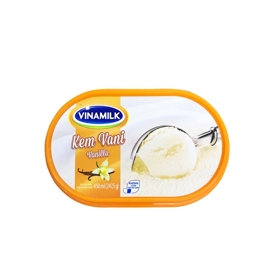 Kem vinamilk 450ml vị hương vani - Minh Cầu Mart - Siêu thị trong tầm tay