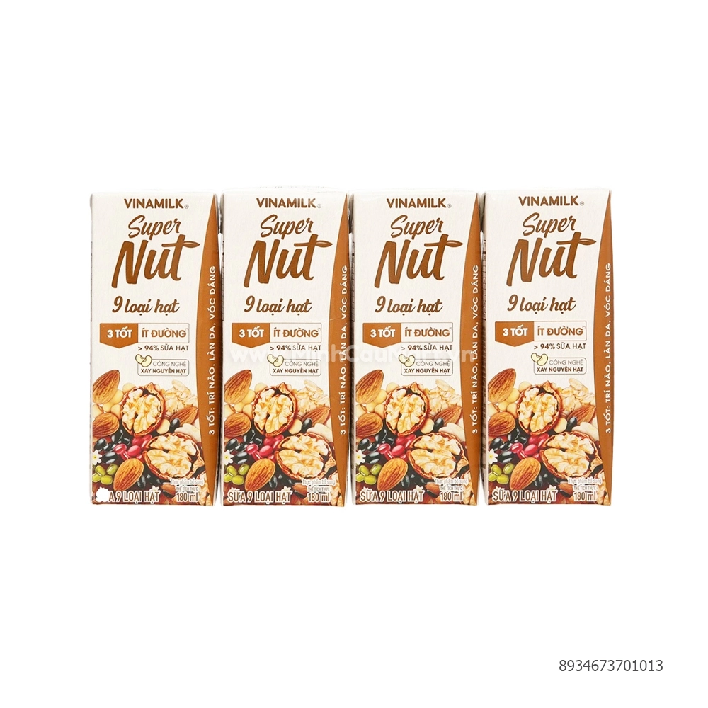 Sữa 9 loại hạt Vinamilk Nut 180ml - Minh Cầu Mart - Siêu thị trong tầm tay
