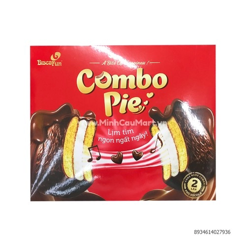 Bánh Combo Pie BiscaFun 336g - Minh Cầu Mart - Siêu thị trong tầm tay