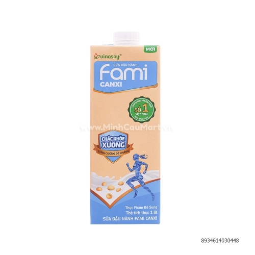 Sữa Đậu Nành Fami Canxi 1L - Minh Cầu Mart - Siêu thị trong tầm tay