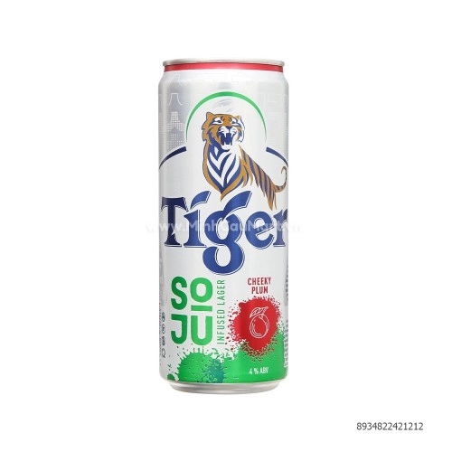 Bia Tiger Soju Vị Hoa Quả Lon 330ml Minh Cầu Mart Siêu Thị Trong