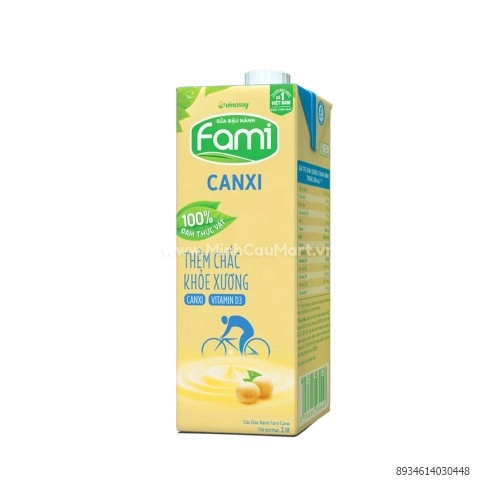 Sữa Đậu Nành Fami Canxi 1L - Minh Cầu Mart - Siêu thị trong tầm tay
