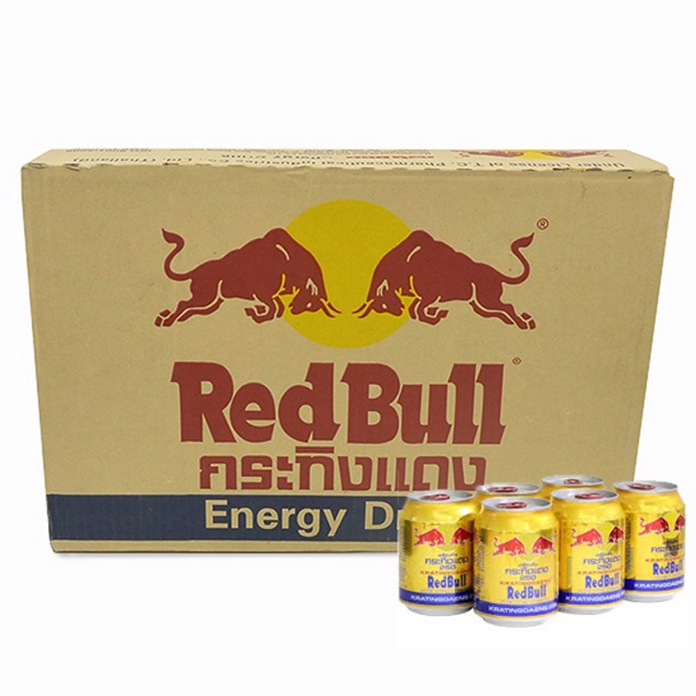 Thùng 24 Lon Nước Tăng Lực Red Bull 250ml - Minh Cầu Mart - Siêu thị ...