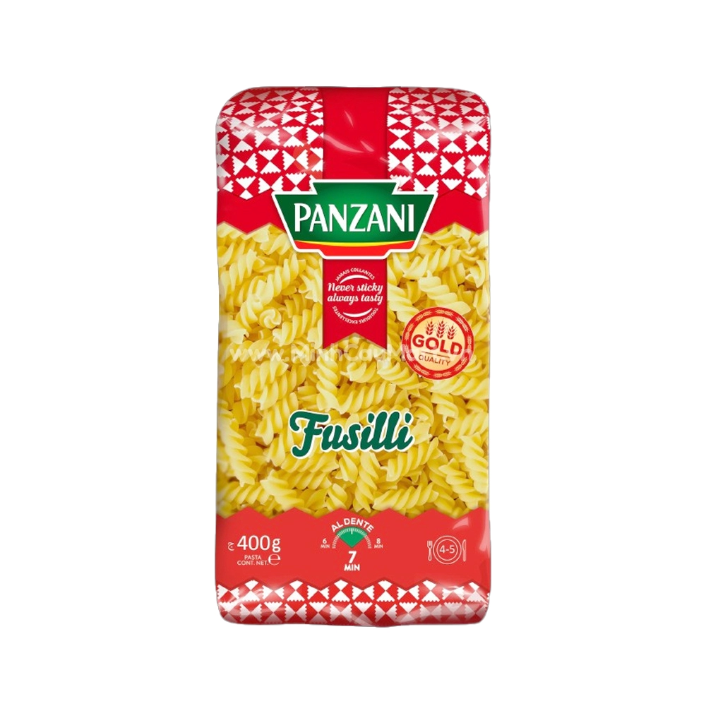 Pazani nui xoắn Fusilli 400gr - Minh Cầu Mart - Siêu thị trong tầm tay