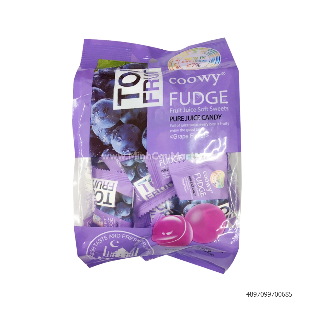 Kẹo dẻo TOP FRUIT vị nho 320g - Minh Cầu Mart - Siêu thị trong tầm tay