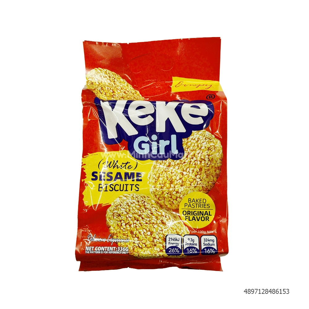 Bánh quy mè keke girl 336g - Minh Cầu Mart - Siêu thị trong tầm tay
