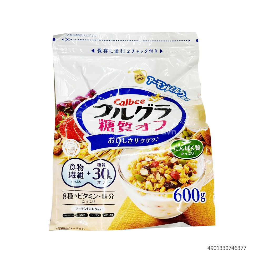 Ngũ Cốc Calbee Milk 600g Ít Đường - Minh Cầu Mart - Siêu thị trong tầm tay
