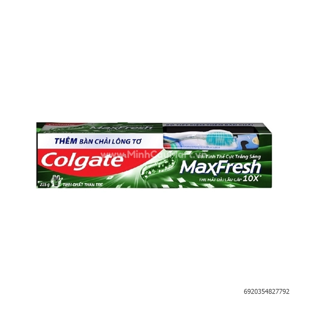 Kem đánh răng Colgate MaxFesh than tre 225G + BC - Minh Cầu Mart - Siêu ...