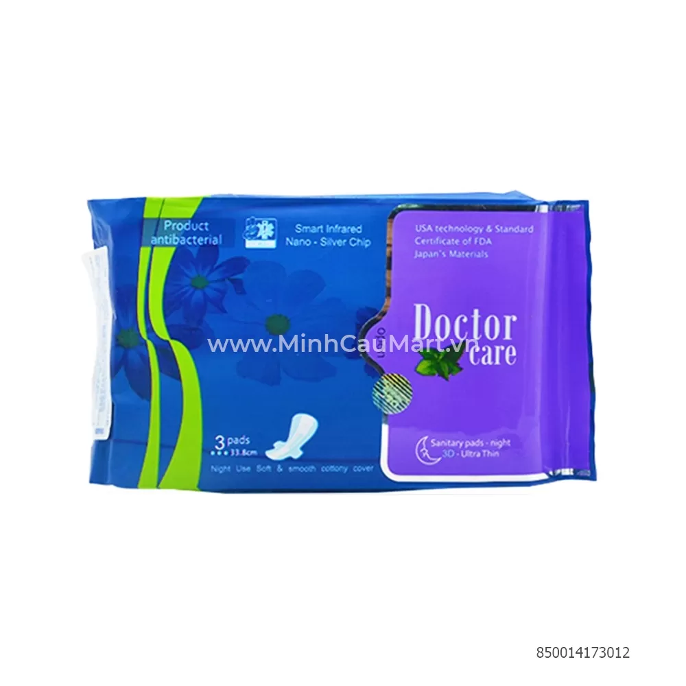 Băng Vệ Sinh Doctor Care Ban Đêm 3M - Minh Cầu Mart - Siêu thị trong ...
