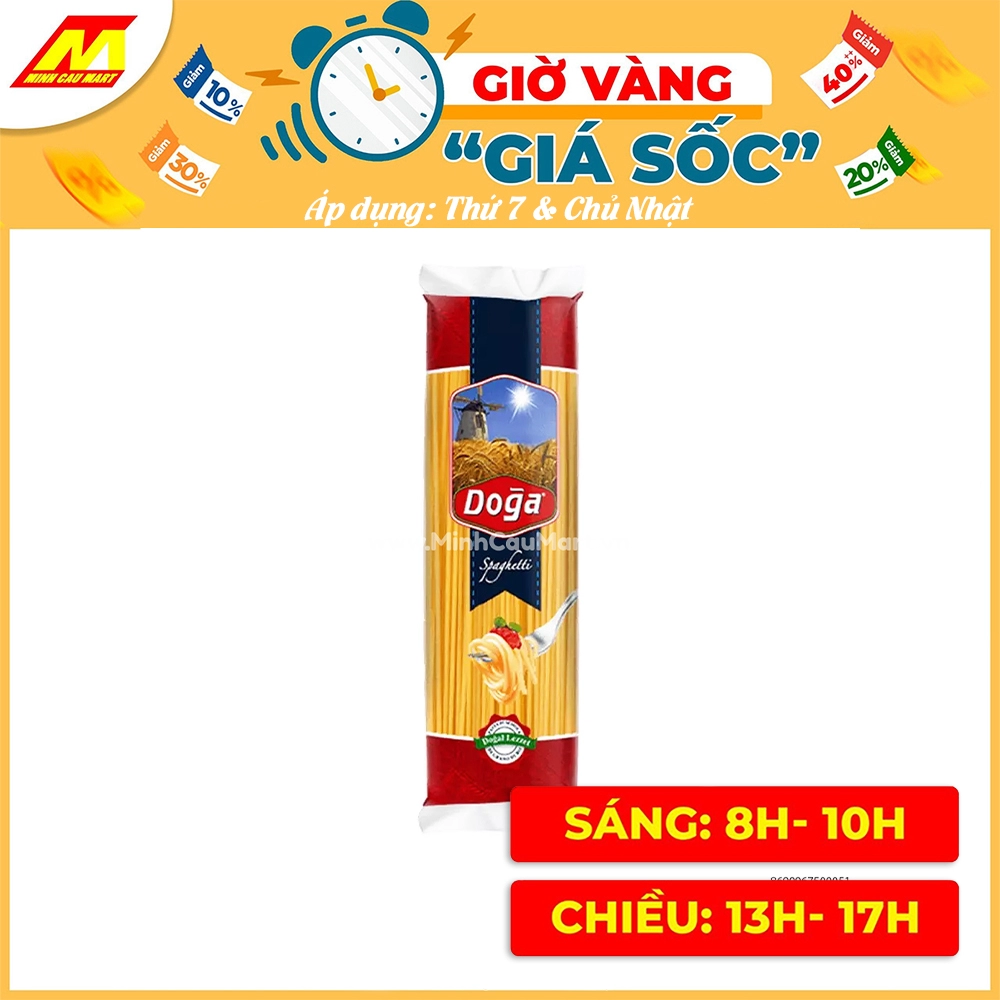 Mỳ Spaghetti Doga 500g - Minh Cầu Mart - Siêu thị trong tầm tay