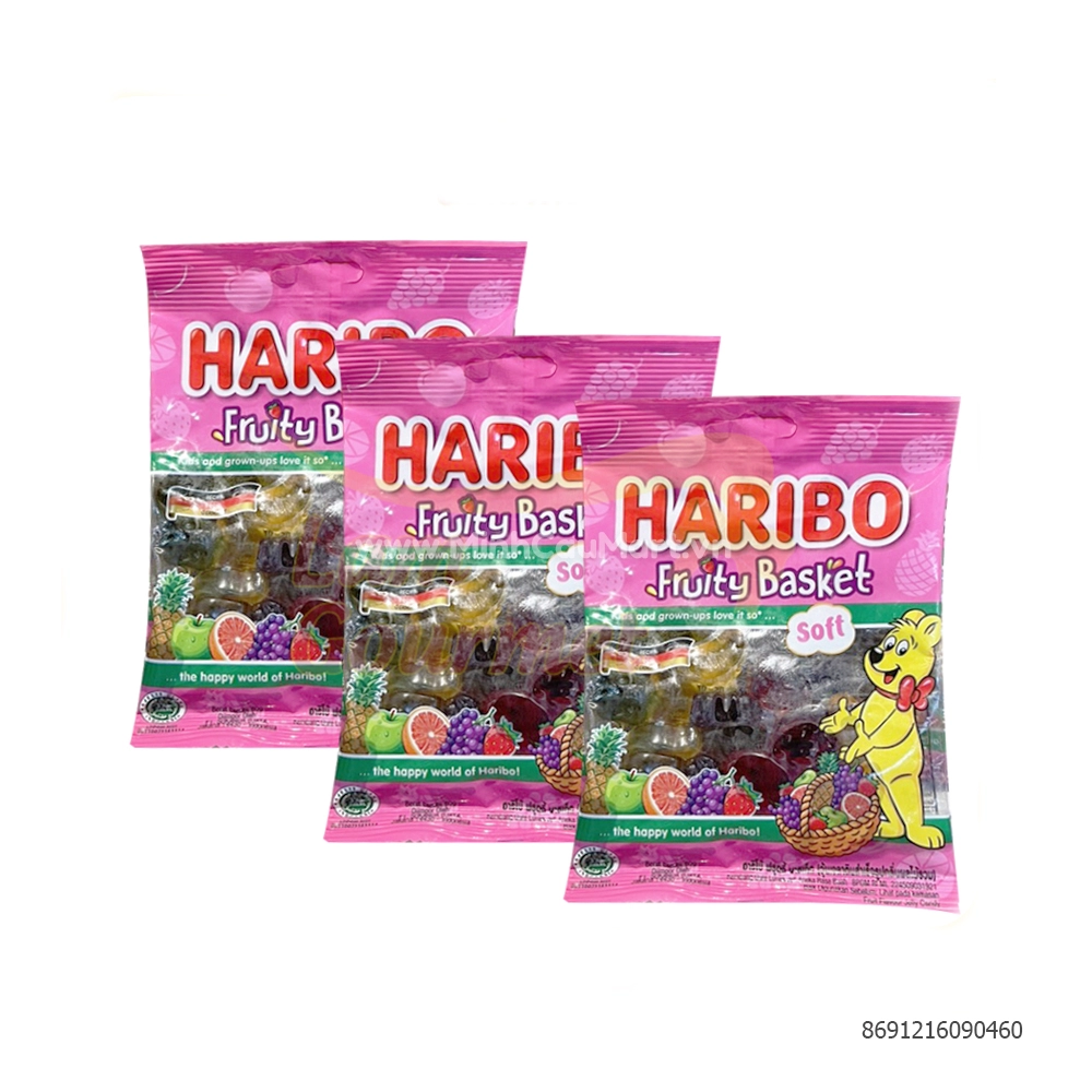 Kẹo Dẻo Haribo Fruity Basket 80G - Minh Cầu Mart - Siêu thị trong tầm tay