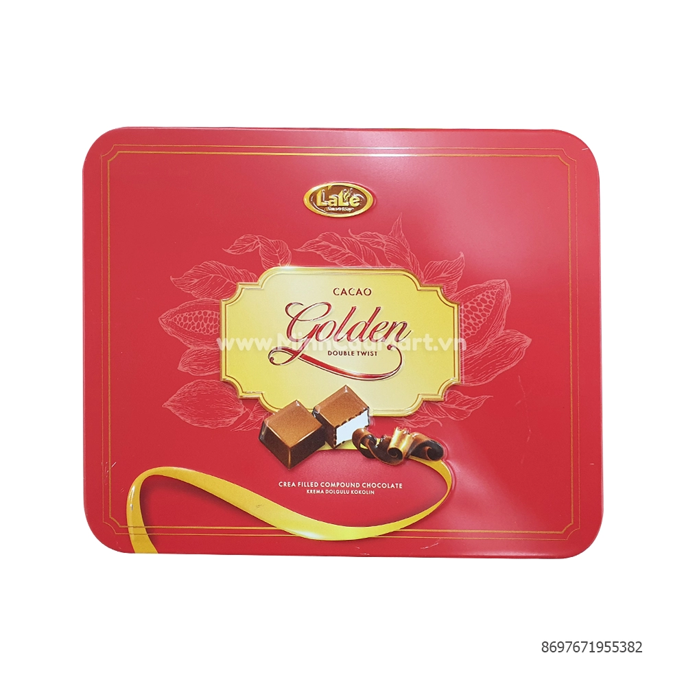 Kẹo Cocola Lale CaCao Golden Hộp Thiếc 300g Hộp Đỏ - Minh Cầu Mart ...