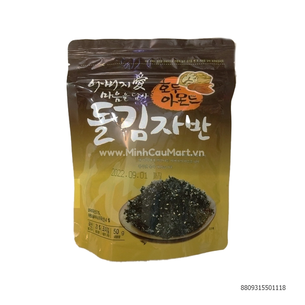 Rong biển vị Walnut óc chó 50g - Minh Cầu Mart - Siêu thị trong tầm tay