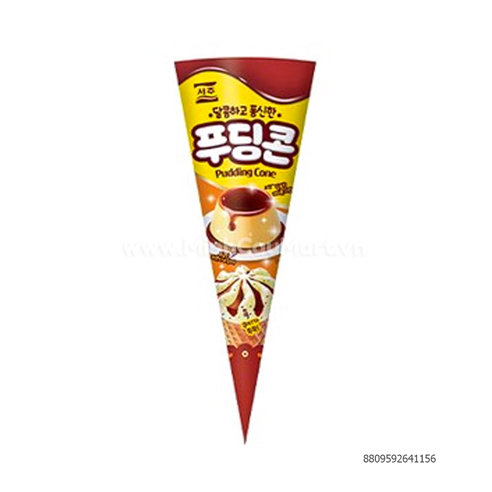 Kem ốc quế Seoju Pudding cone - Minh Cầu Mart - Siêu thị trong tầm tay