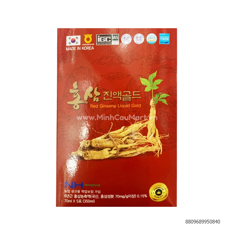 Nước Uống Hồng Sâm Nonghyup 350ml - Minh Cầu Mart - Siêu thị trong tầm tay