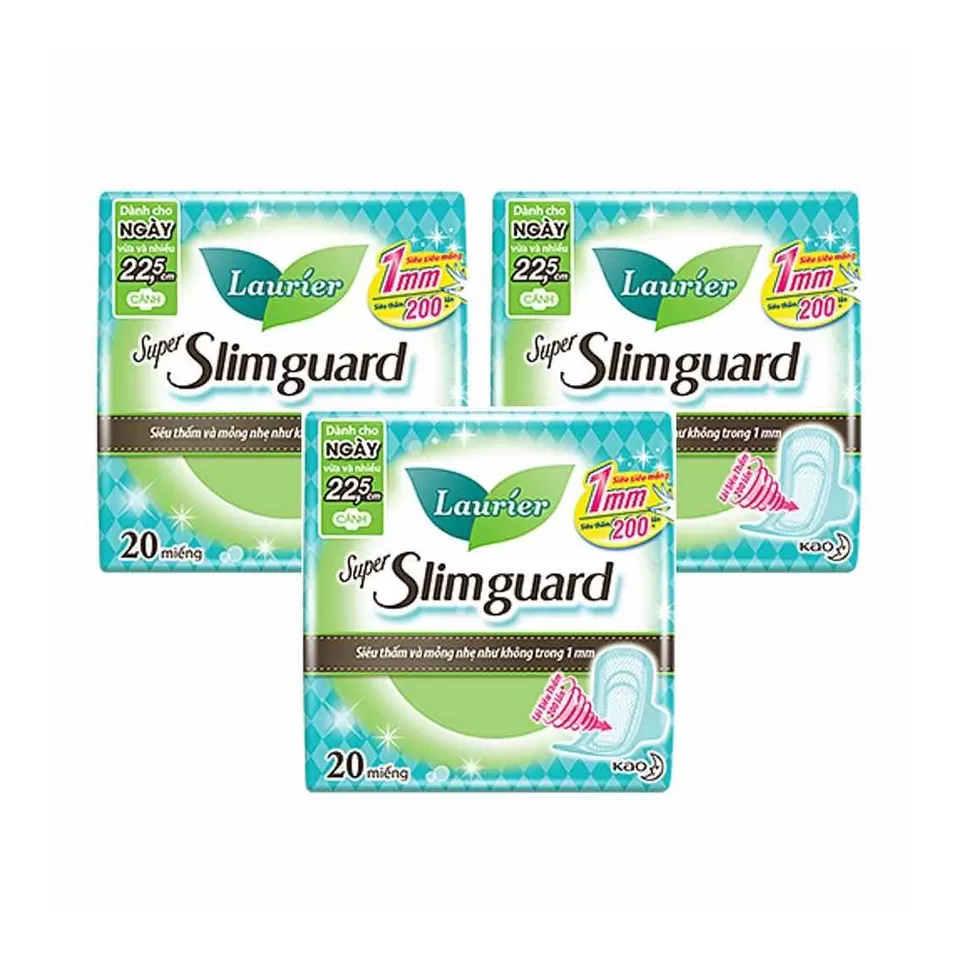 BVS Laurier siêu mỏng 1mm 20 miếng - Minh Cầu Mart - Siêu thị trong tầm tay