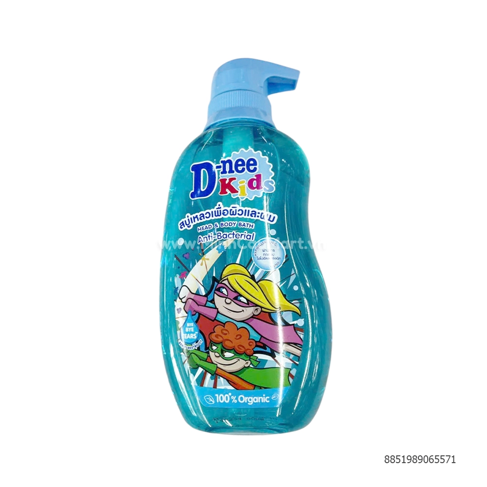 Dầu Tắm Gôi Toàn Thân D-nee Kids Xanh Dương 400ML - Minh Cầu Mart ...