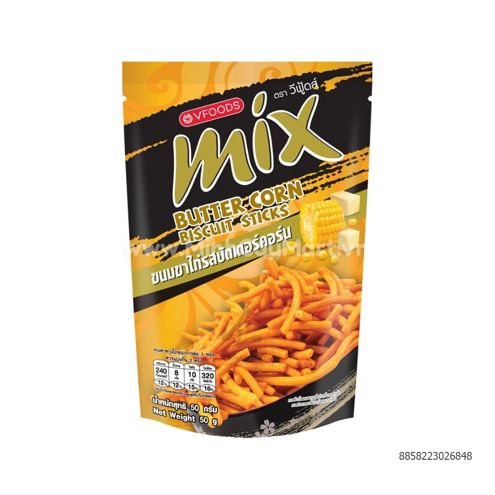Bánh que Mix 50G vị ngô - Minh Cầu Mart - Siêu thị trong tầm tay