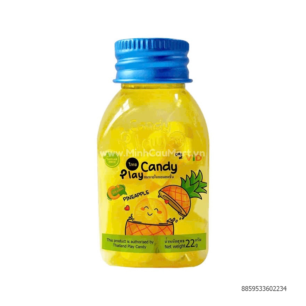 Kẹo thơm miệng Play Candy vị dứa 22gr - Minh Cầu Mart - Siêu thị trong ...