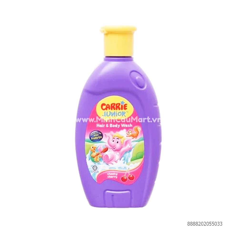 Tắm Gội Toàn Thân Carrie Junior Cherry 280G - Minh Cầu Mart - Siêu thị ...