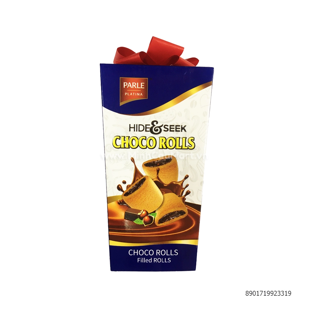 Bánh hộp nơ Choco-rolls 150g - Minh Cầu Mart - Siêu thị trong tầm tay