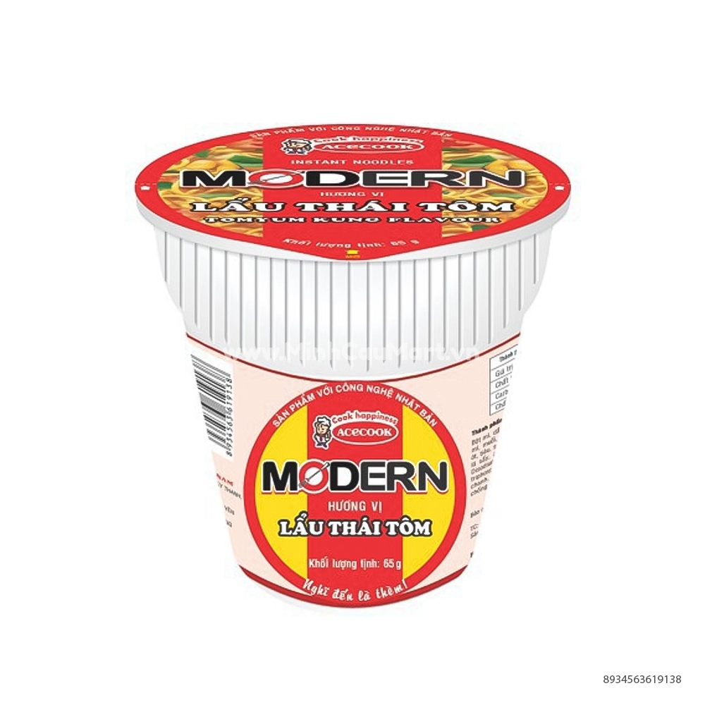 Mì Ly Modern 65g Vina Acecook - Minh Cầu Mart - Siêu thị trong tầm tay