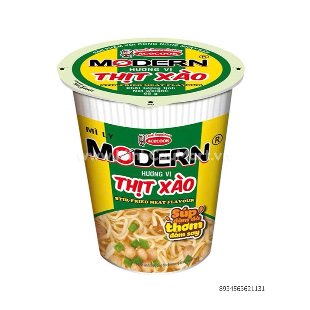 Mì ly Modern 65g Vina acecook - Minh Cầu Mart - Siêu thị trong tầm tay