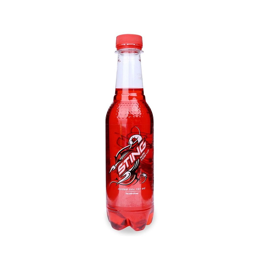 Nước Tăng Lực Sting Dâu 320ML - Minh Cầu Mart - Siêu thị trong tầm tay