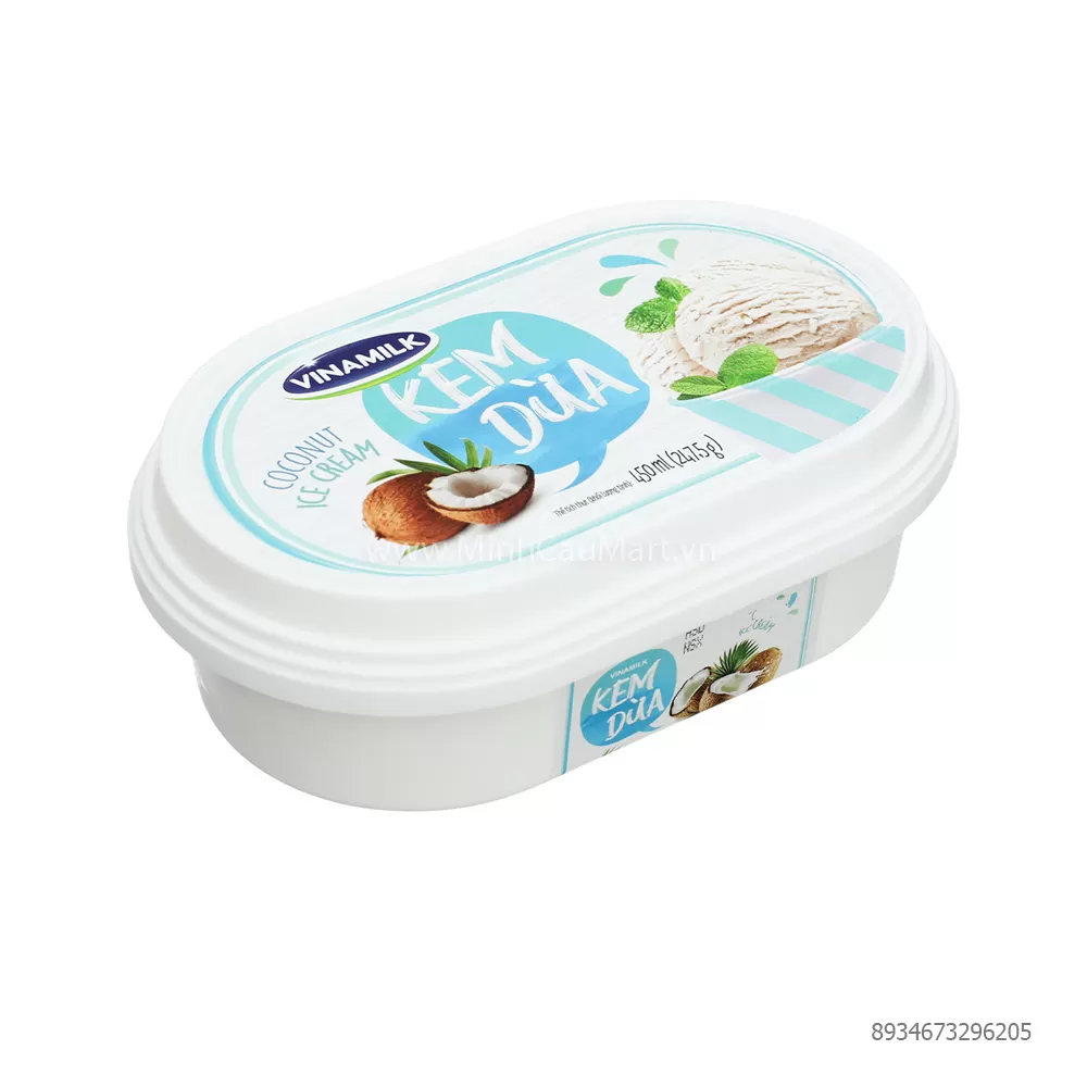Kem Vinamilk Kem Dừa 450ml - Minh Cầu Mart - Siêu thị trong tầm tay