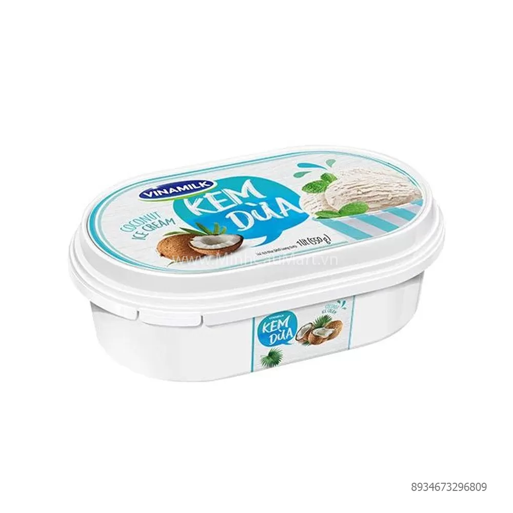 Kem Vinamilk 1lít Kem Dừa - Minh Cầu Mart - Siêu thị trong tầm tay