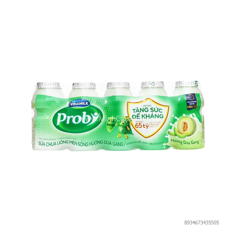 Sữa Chua uống Probi Viamilk 65ml Vỉ Dưa Gang - Minh Cầu Mart - Siêu thị ...