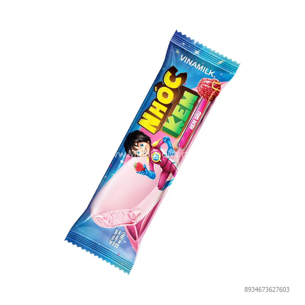 Kem Nhóc kem Vinamilk Hương Dâu 70ml - Minh Cầu Mart - Siêu thị trong ...