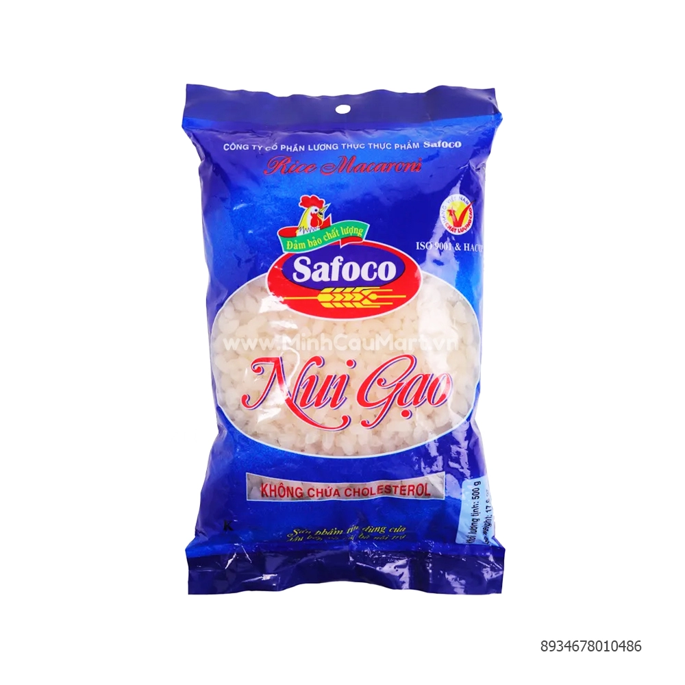 Nui gạo Safoco 500g - Minh Cầu Mart - Siêu thị trong tầm tay