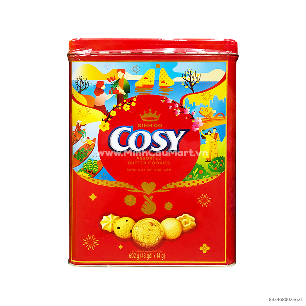 Bánh Cosy Kinh Đô Hộp Đỏ 630g - Minh Cầu Mart - Siêu thị trong tầm tay
