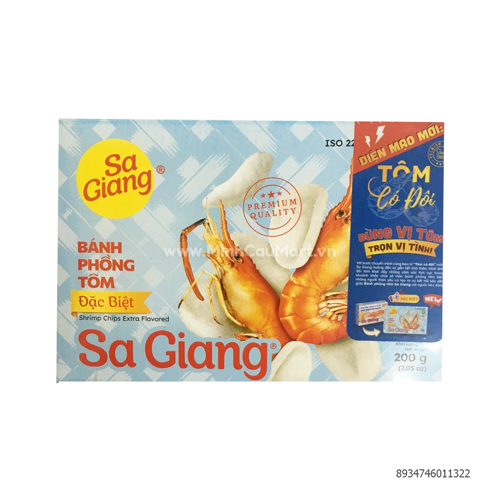 Bánh phồng tôm đặc biệt Sa Giang 200G - Minh Cầu Mart - Siêu thị trong ...