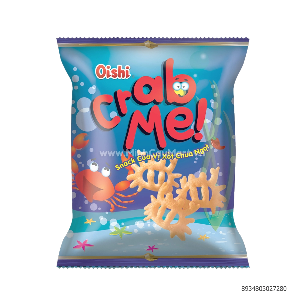 Snack Cua Vị Xốt Chua Ngọt Oishi 12G - Minh Cầu Mart - Siêu thị trong ...