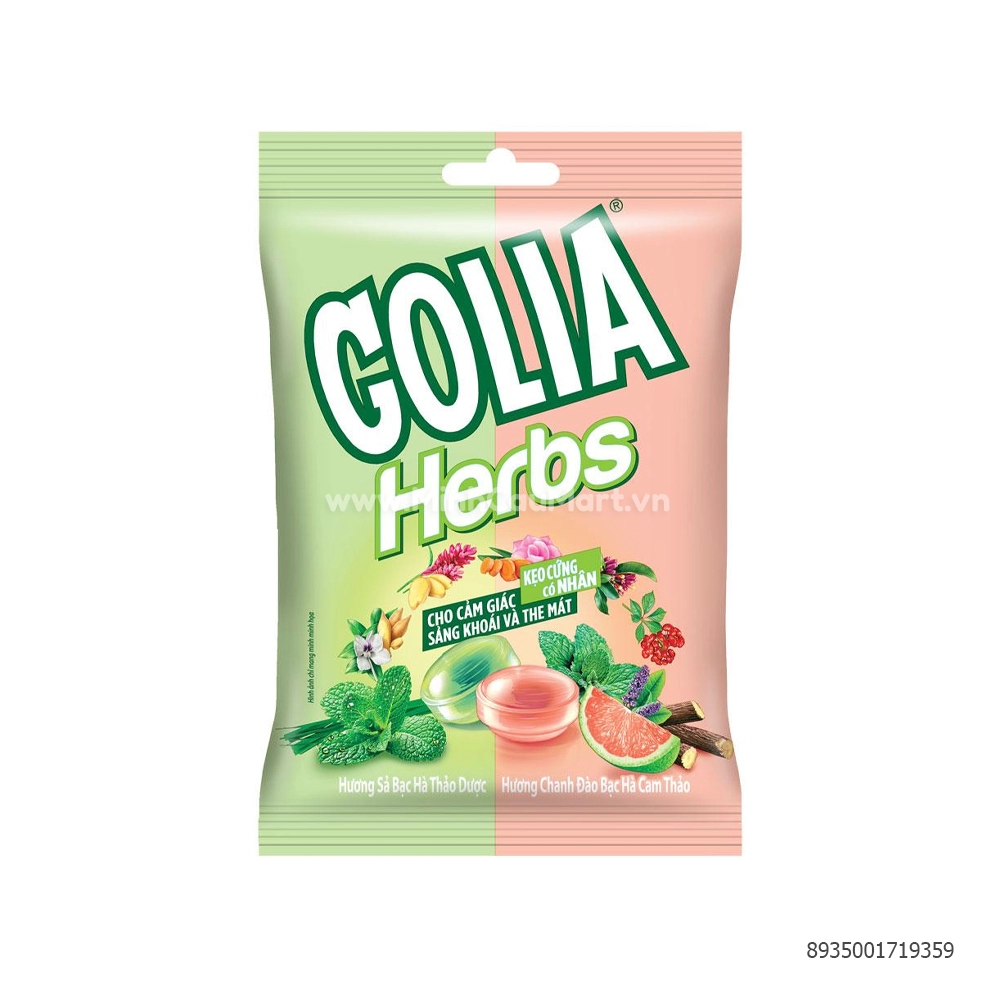 Kẹo thảo mộc Golia Herbs - Minh Cầu Mart - Siêu thị trong tầm tay