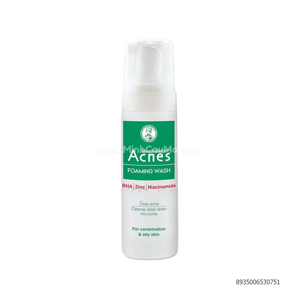 SRM Acnes bọt kháng khuẩn ,ngăn ngừa mụn 150Ml - Minh Cầu Mart - Siêu ...