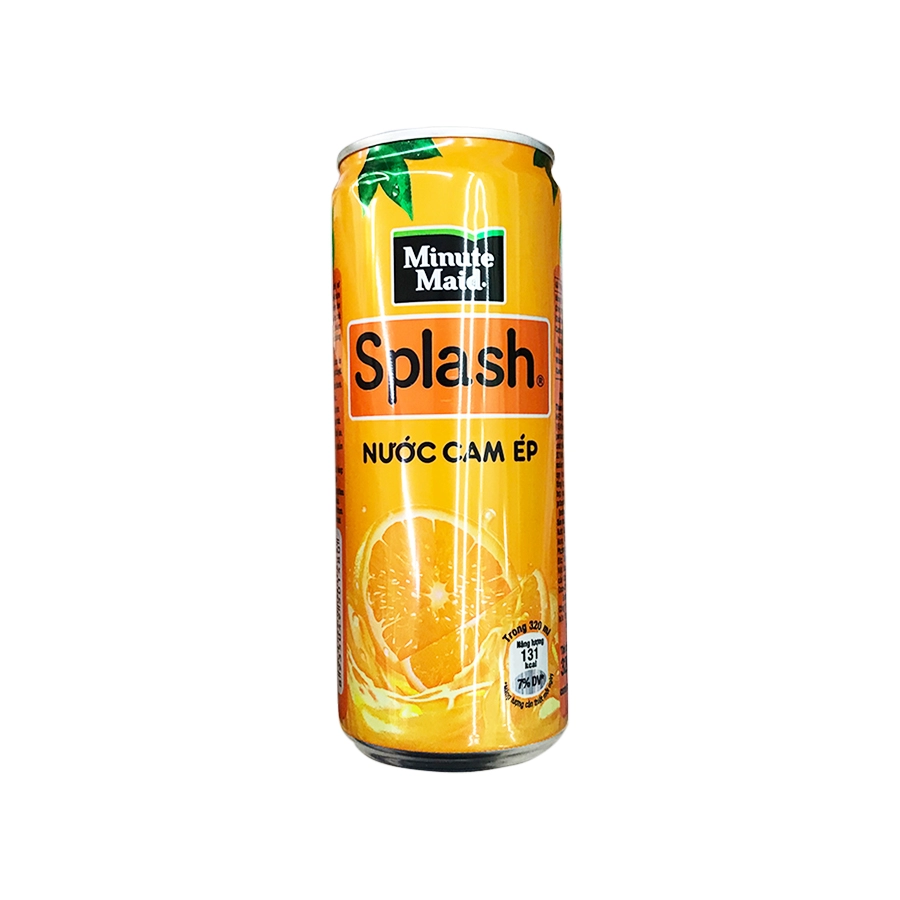 Nước cam ép TEPPY lon 330ml - Minh Cầu Mart - Siêu thị trong tầm tay