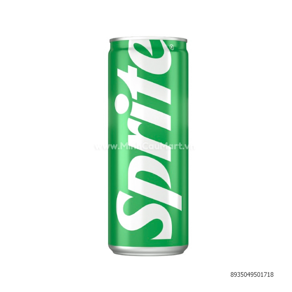 Nước giải khát Sprite lon cao 330ml - Minh Cầu Mart - Siêu thị trong ...