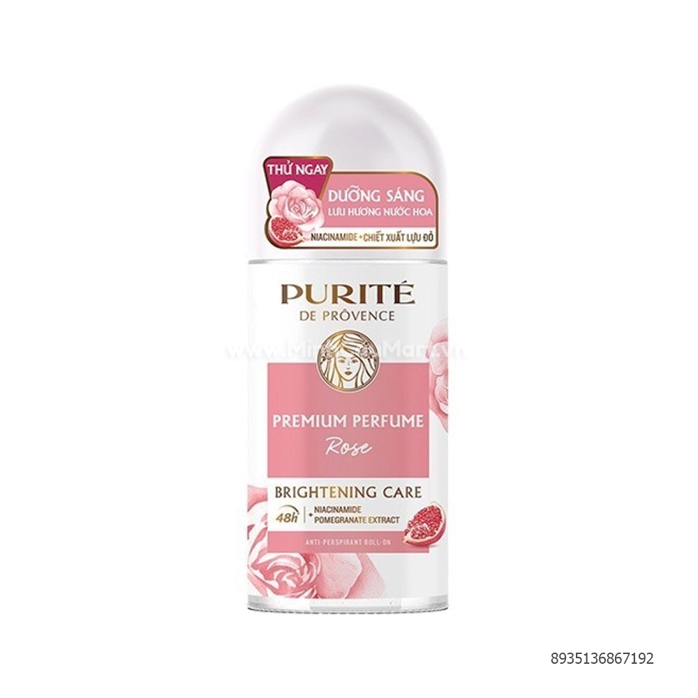 Lăn Khử Mùi Purité De Prôvence Hương Hoa Hồng 50ML - Minh Cầu Mart ...