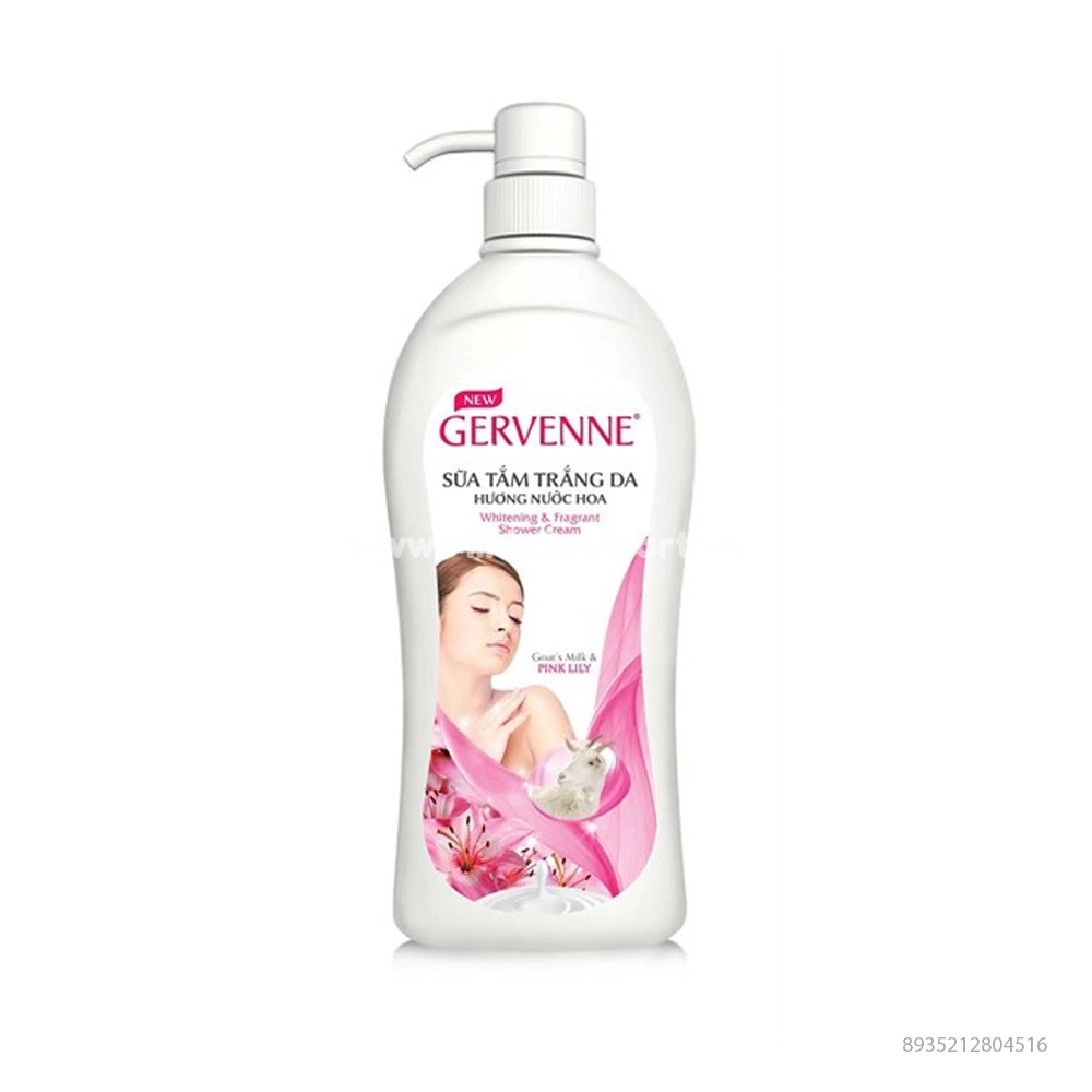 Gervenne Sữa Tắm Trắng Da Sữa Dê Hương Nước Hoa 450g - Minh Cầu Mart ...