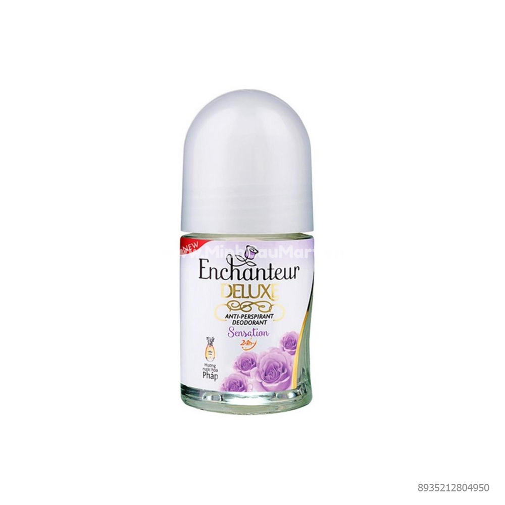 Lăn Khử Mùi Dịu Nhẹ Enchanteur Sensation 24h 25ml - Minh Cầu Mart ...