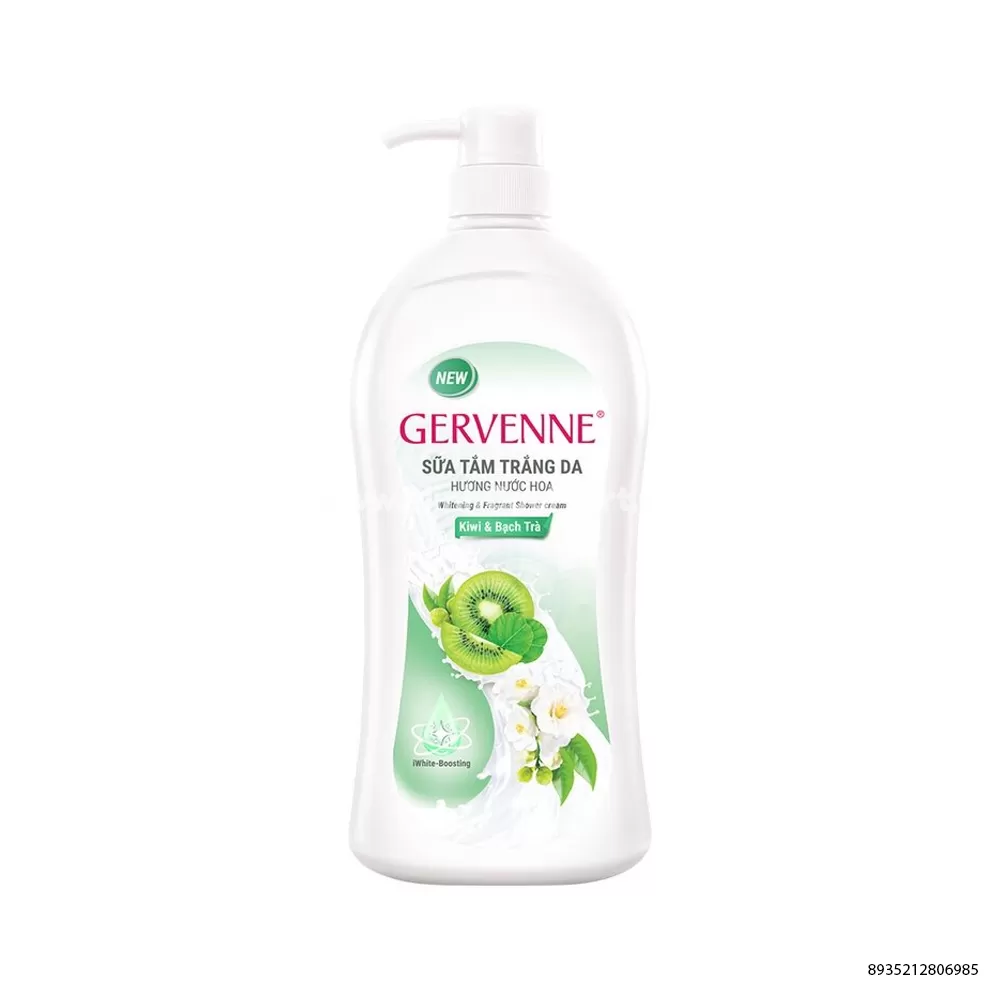Sữa Tắm Trắng Da Gervenne Kiwi & Bạch Trà 450ml - Minh Cầu Mart - Siêu ...