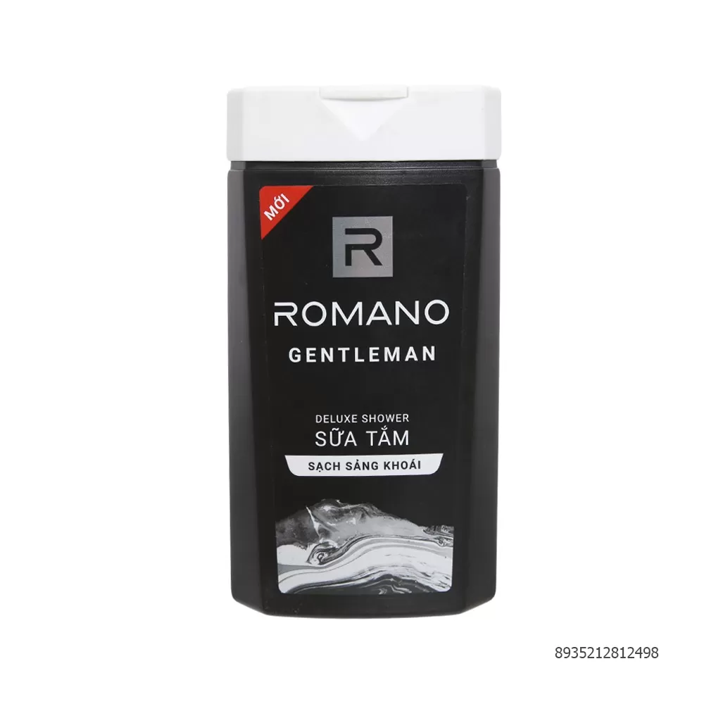 Sữa Tắm Romano Gentleman Lịch Lãm Nam Tính Sạch Sảng Khoái 180gr - Minh ...