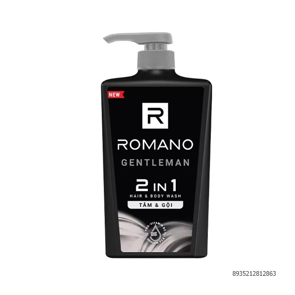 Tắm Gội Romano Gentleman 650G - Minh Cầu Mart - Siêu thị trong tầm tay