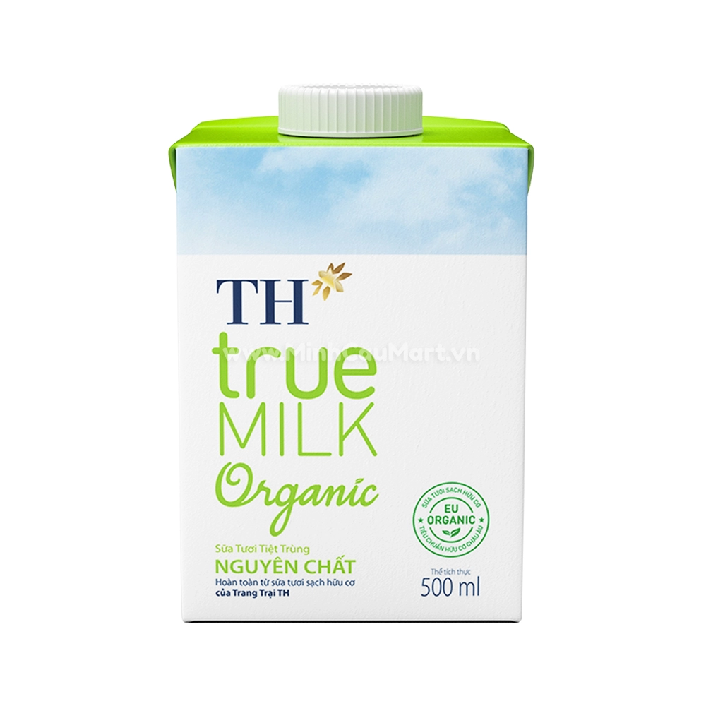 Sữa Tươi Tiệt Trùng TH True Milk Organic Nguyên Chất 500ml - Minh Cầu ...