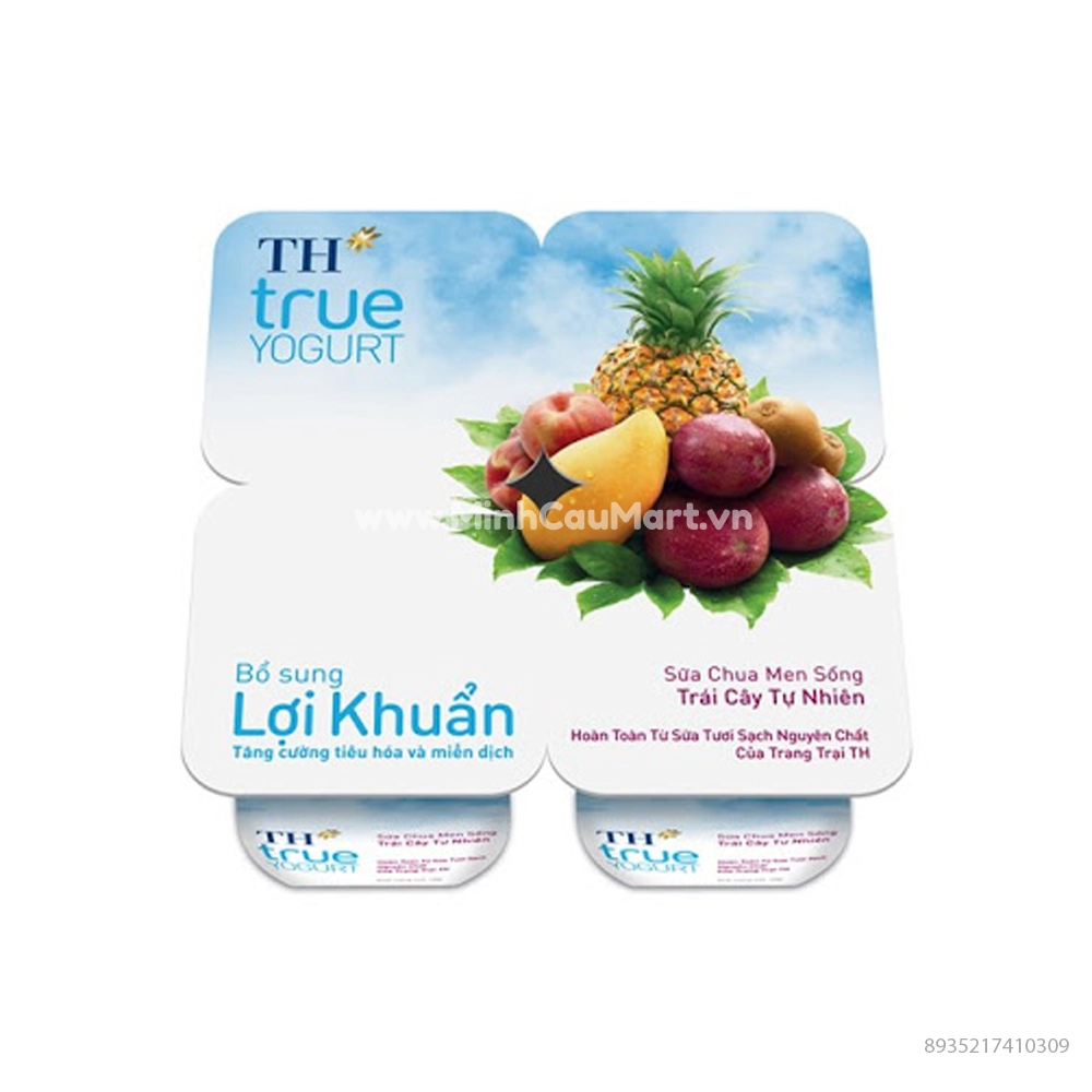 Sữa Chua Uống TH True Milk Trái Cây Tự Nhiên 100ml - Minh Cầu Mart ...