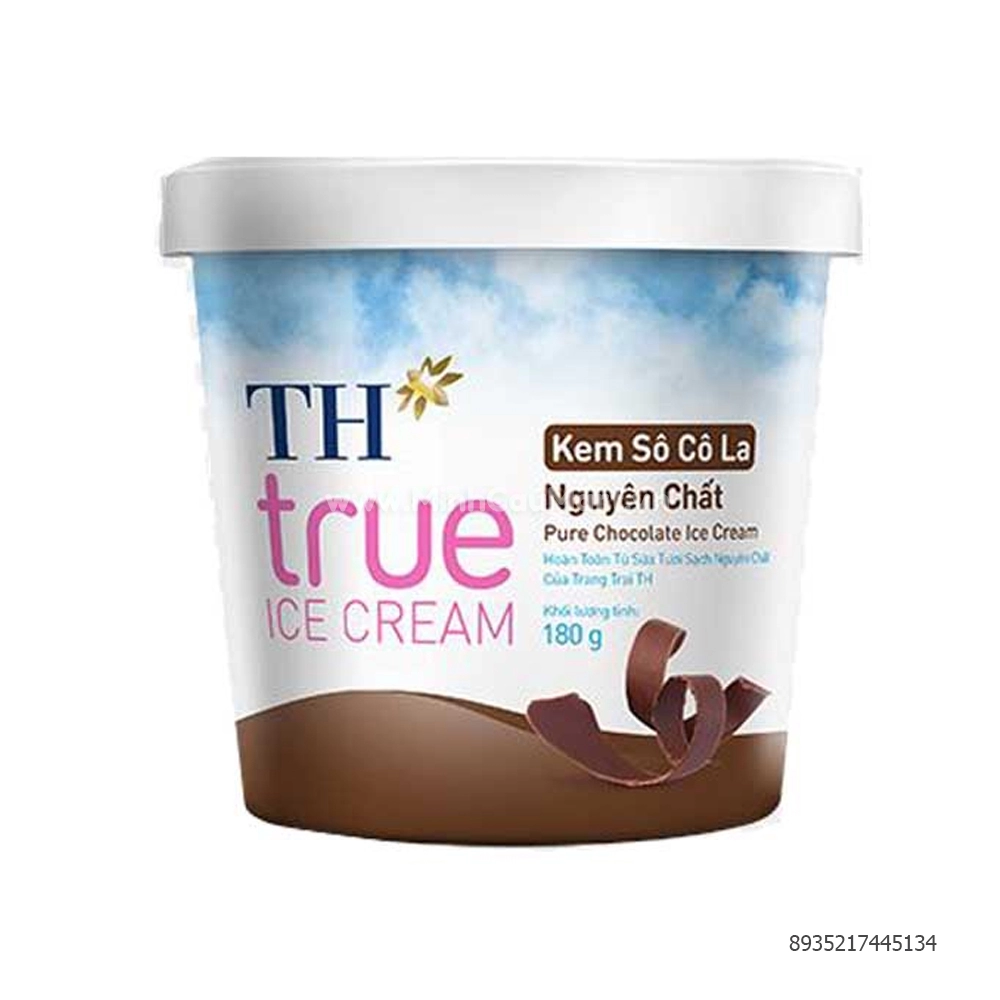 Kem hộp TH True Ice Cream Socola nguyên chất 180g - Minh Cầu Mart ...